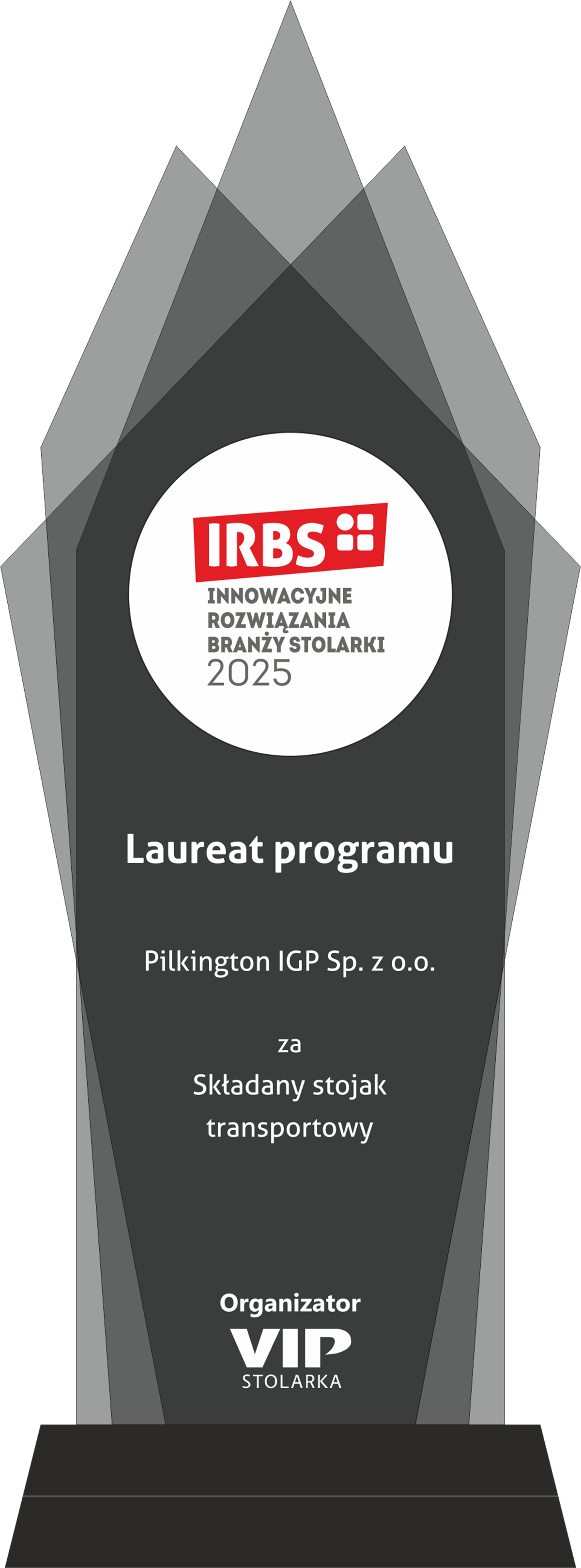 Składany stojak nagrodzony w jubileuszowej edycji IRBS 2025